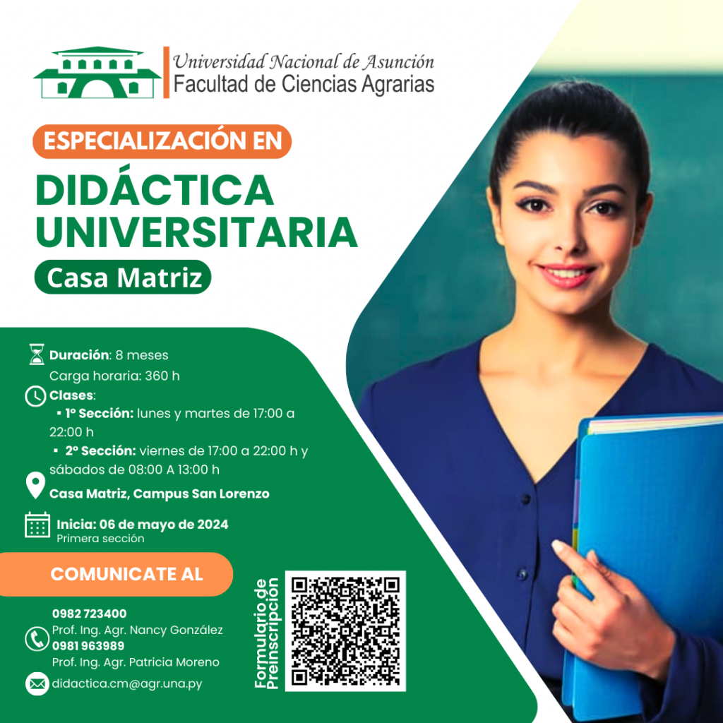 Programas de Especialización – Facultad de Ciencias Agrarias